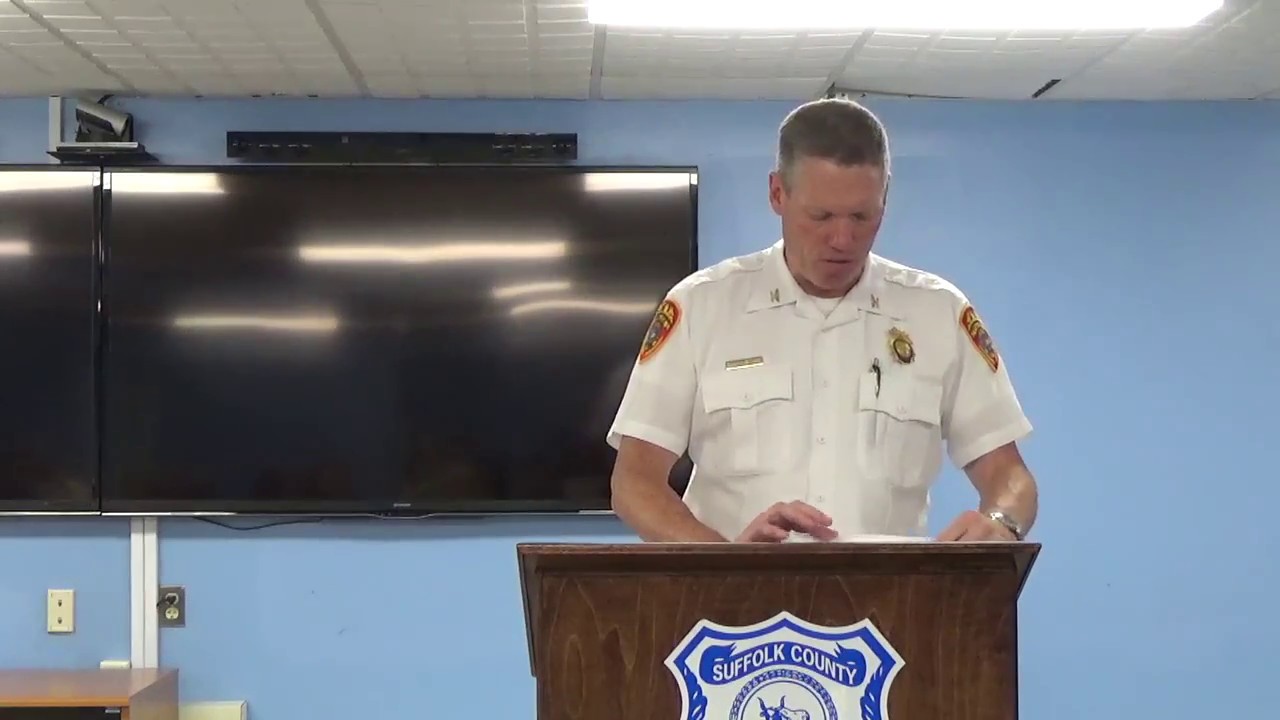 SCPD 2nd Precinct Community Meeting - Sept. 5, 2017 - YouTube