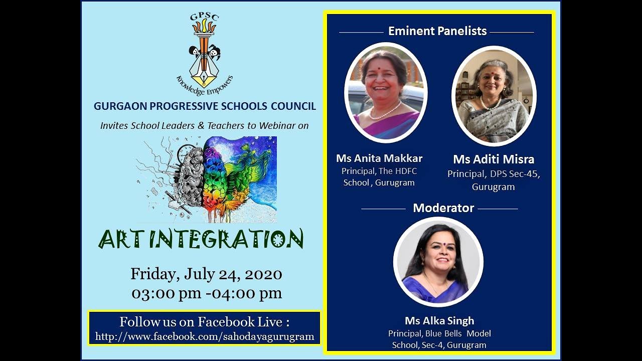 GPSC Webinar Series #6, Topic : ART INTEGRATION - YouTube