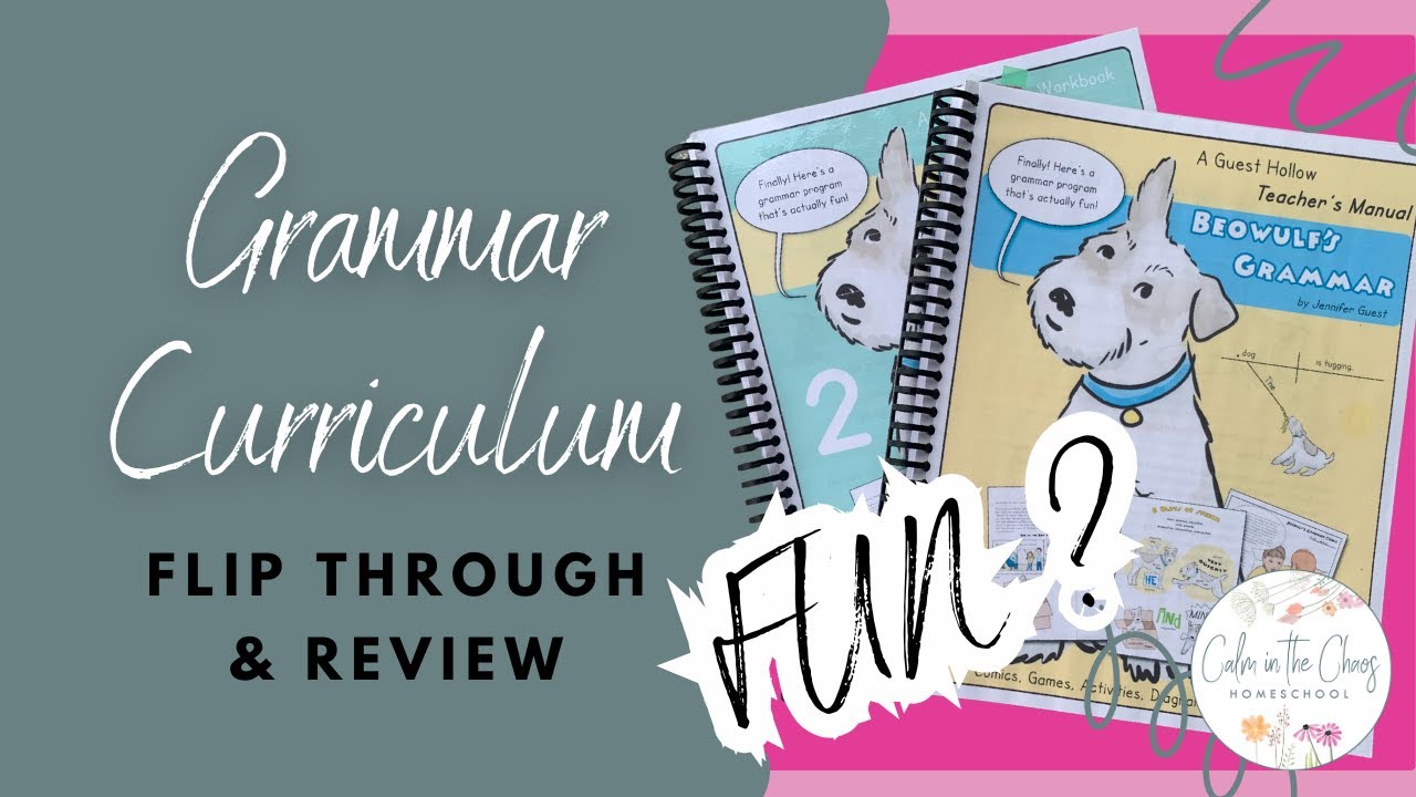 A FUN GRAMMAR CURRICULUM? | Guest Hollow's Beowulf Grammar | Homeschool ...