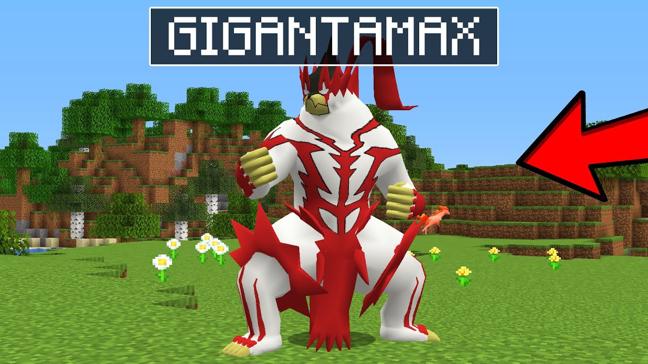 E FOI ASSIM QUE CRIEI A FORMA GIGANTAMAX MAIS FORTE DO PIXELMON - YouTube