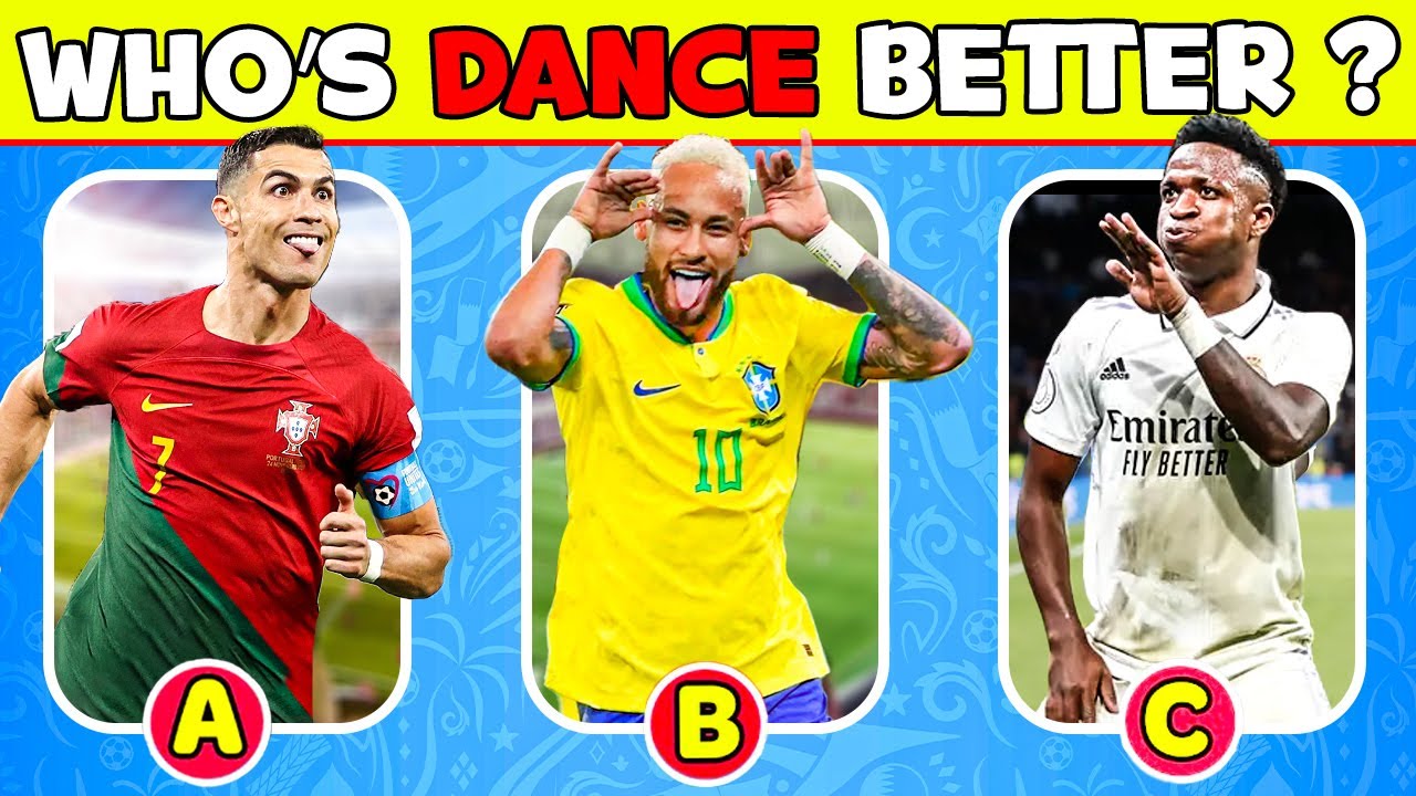 Who's The BEST DANCER?? Guess Football Player By His Dance | Ronaldo ...