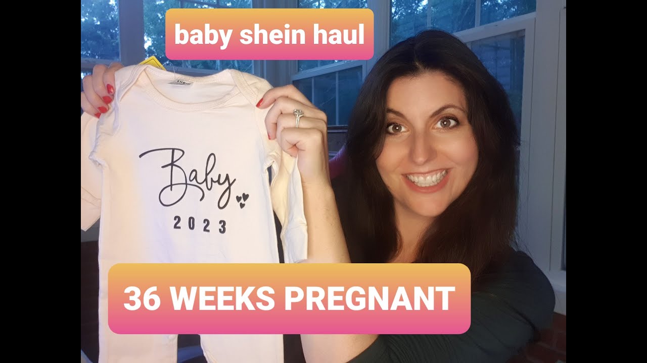 36 Weeks Pregnancy Update * Baby Shein Haul * Baby Preppin * Garden ...