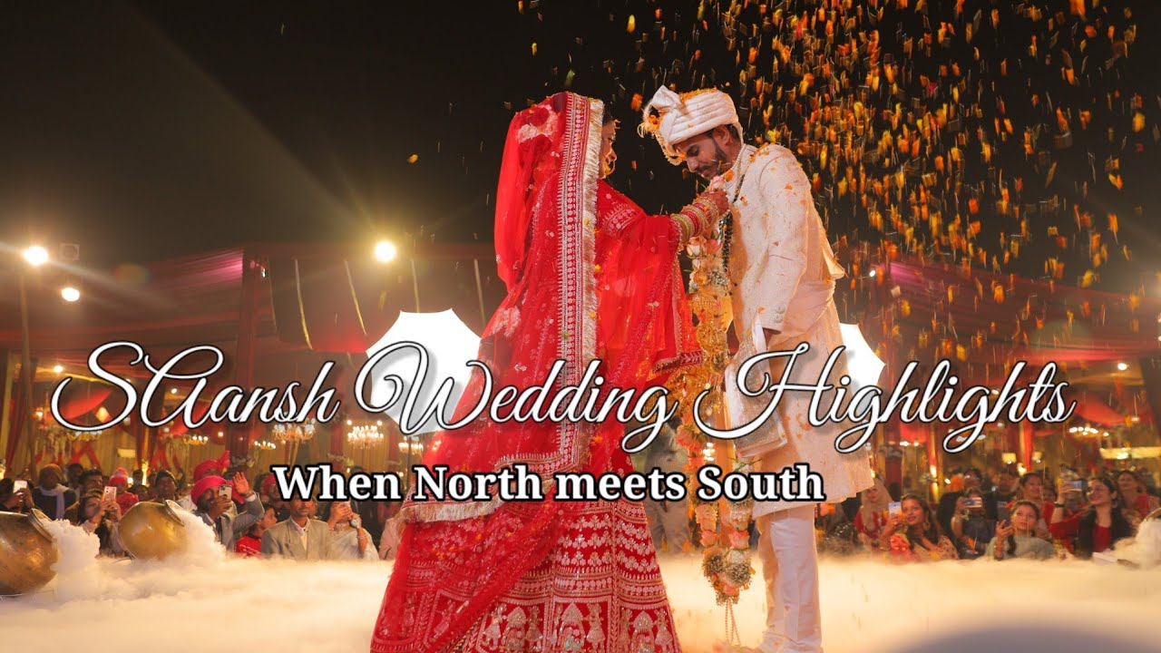 SAANSH Wedding Highlights | #Wedding Trailer | Anshika & Satish | South ...