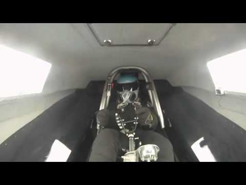 Steering wheel comes off drag car during sprint - YouTube