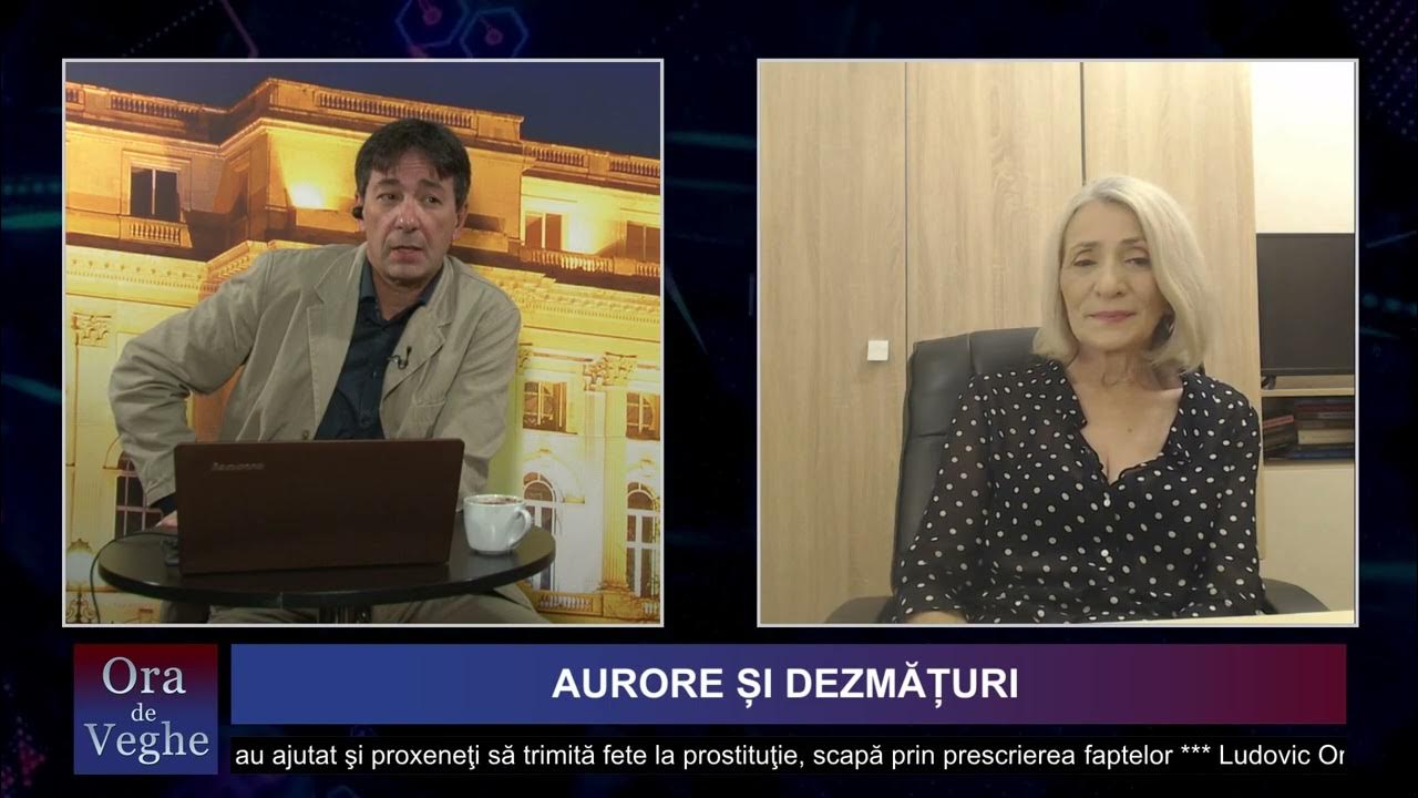 Ora de veghe -"Aurore și dezmățuri"Cu Nicoleta Savin și Adrian Sturdza - YouTube