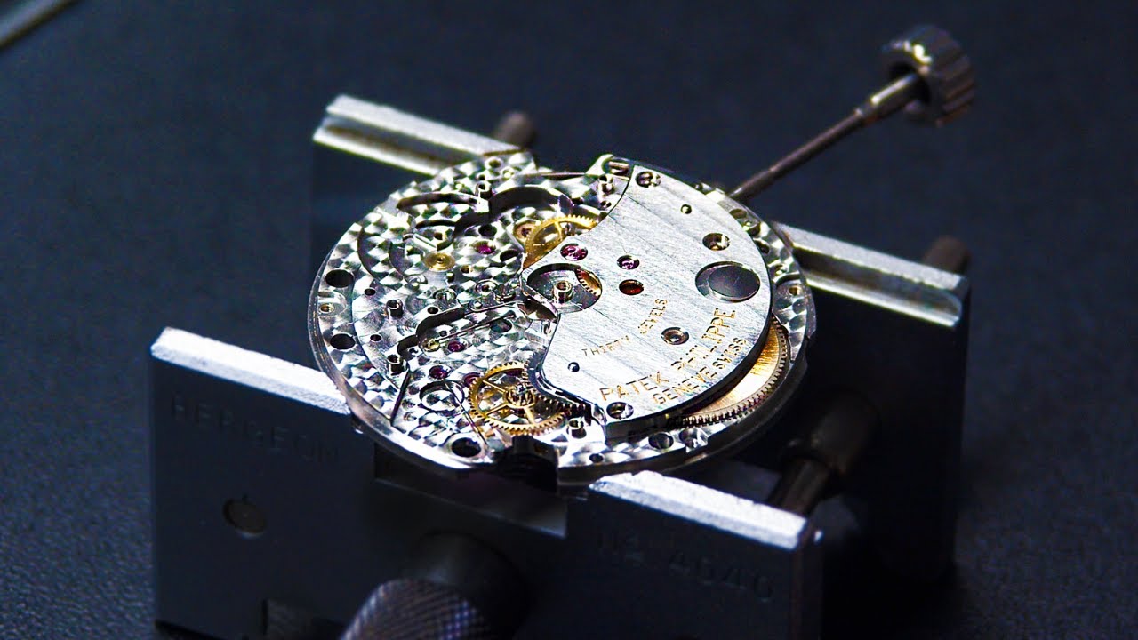 Patek Philippe Nautilus 5711 - Movement Disassembly - YouTube