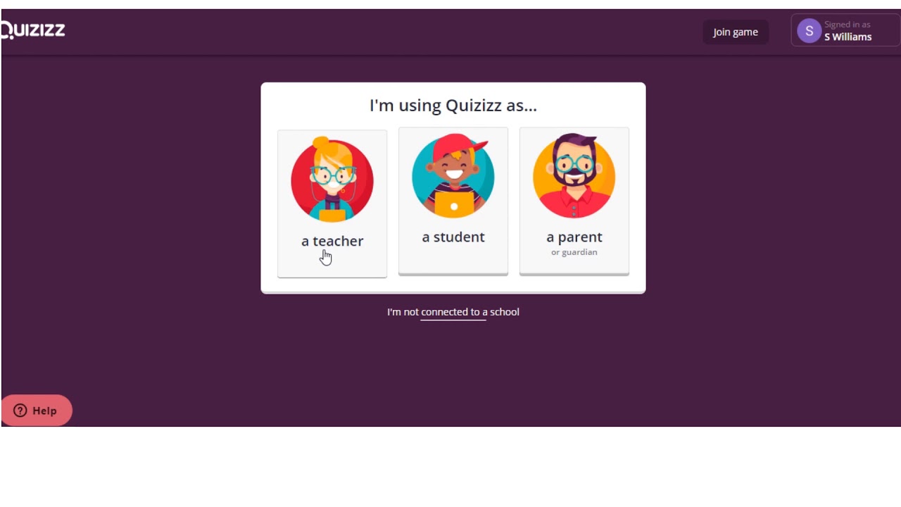 Quizizz Sign Up - YouTube