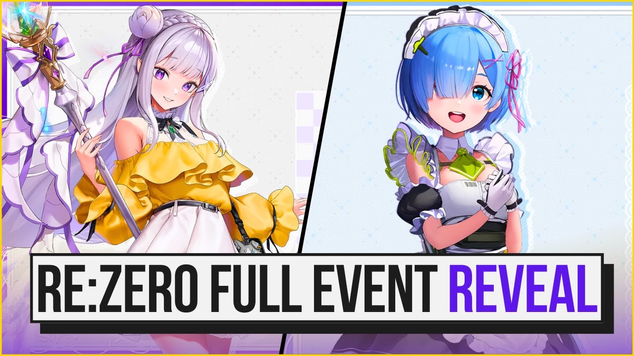 Re:Zero Costumes Reveal and Event Details! 💫 Nikke x Re:Zero Collab ...