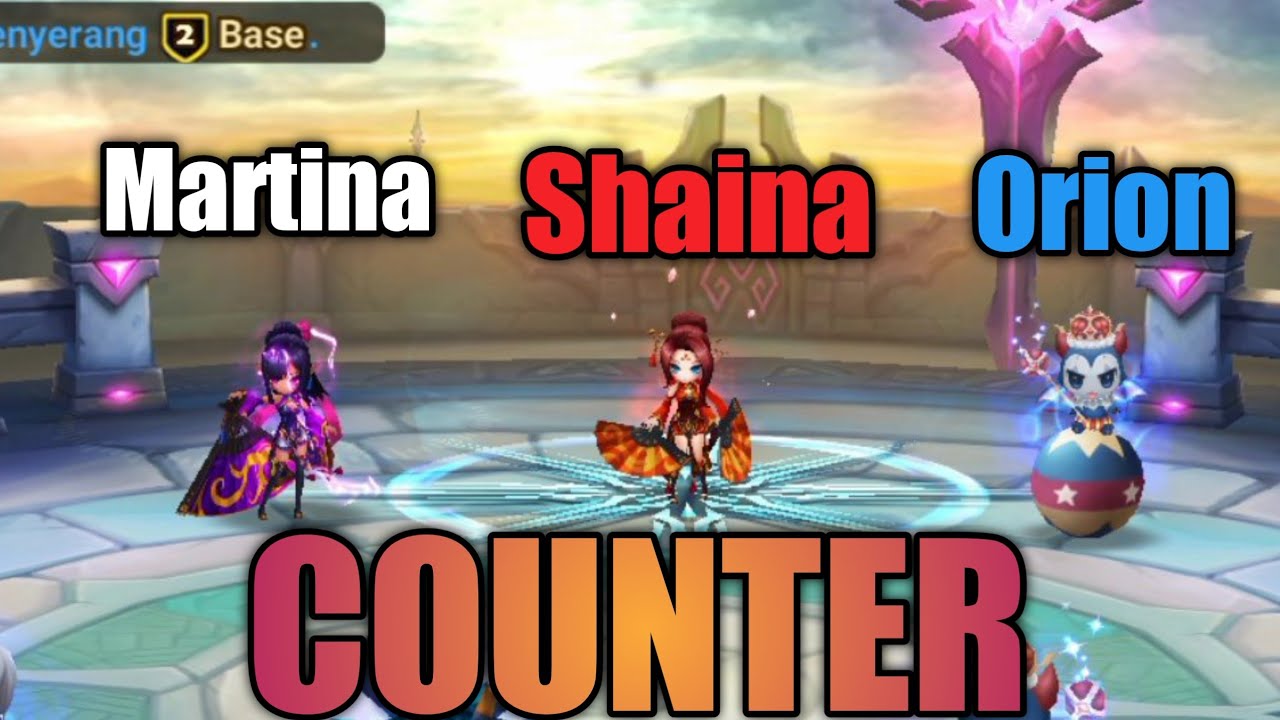 Counter Martina Shaina Orion Siege Battle Summoners War | STC Channel ...