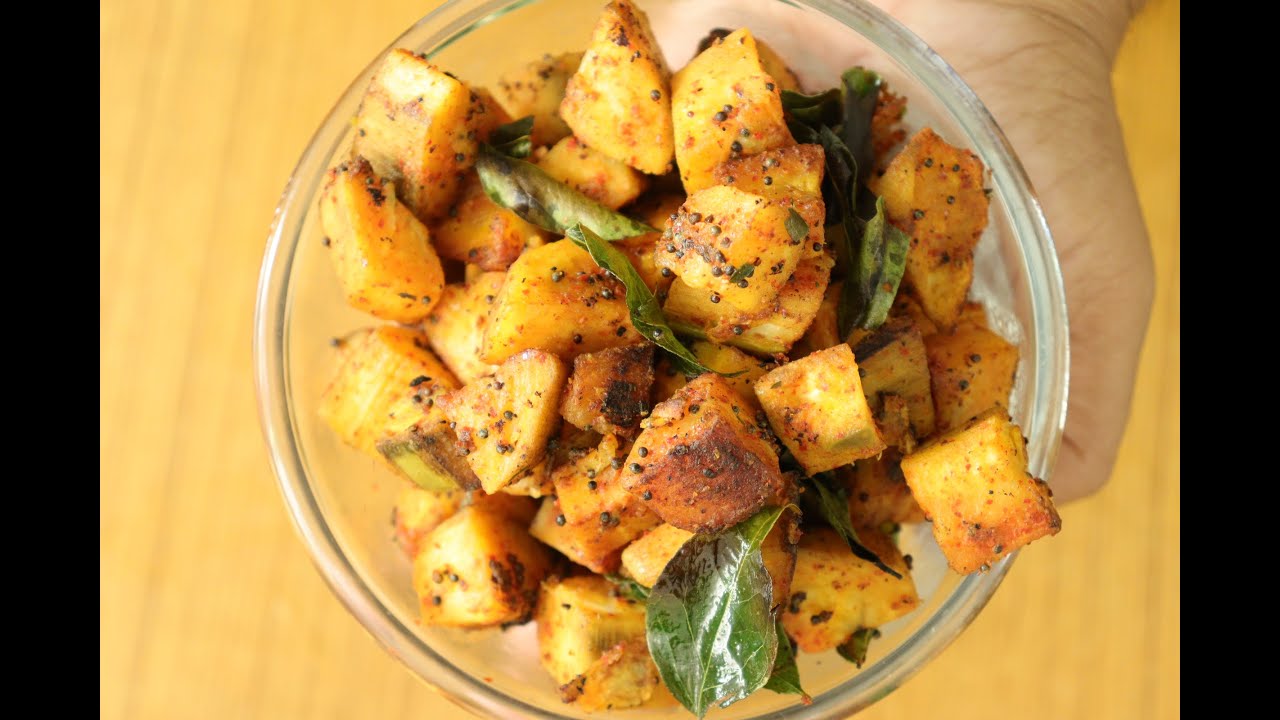 Vazhakkai roast || Vazhakkai varuval || Vazhakkai recipes in Tamil ...