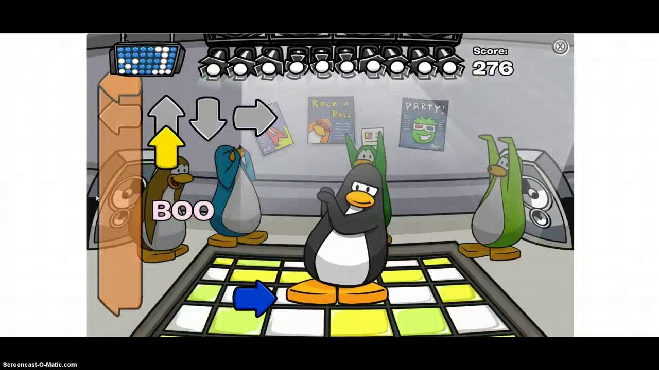 CLUB PENGUIN: DANCE CONTEST EXPERT - YouTube