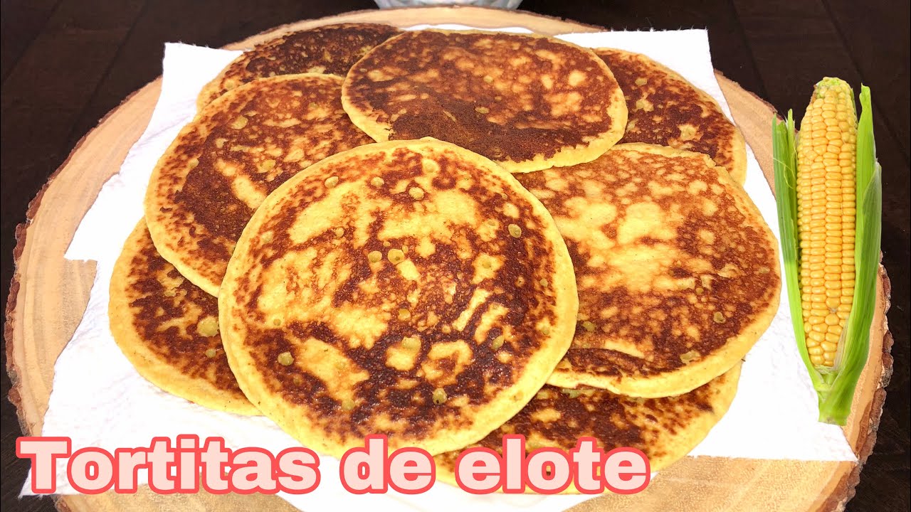 Como hacer tortitas de elote, receta fácil y delicioso.suzyymas - YouTube