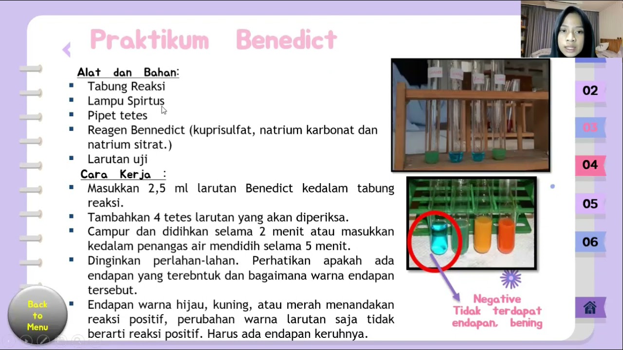 Praktikum Biokimia Karbohidrat | Uji Molisch, Osazon, Benedict ...
