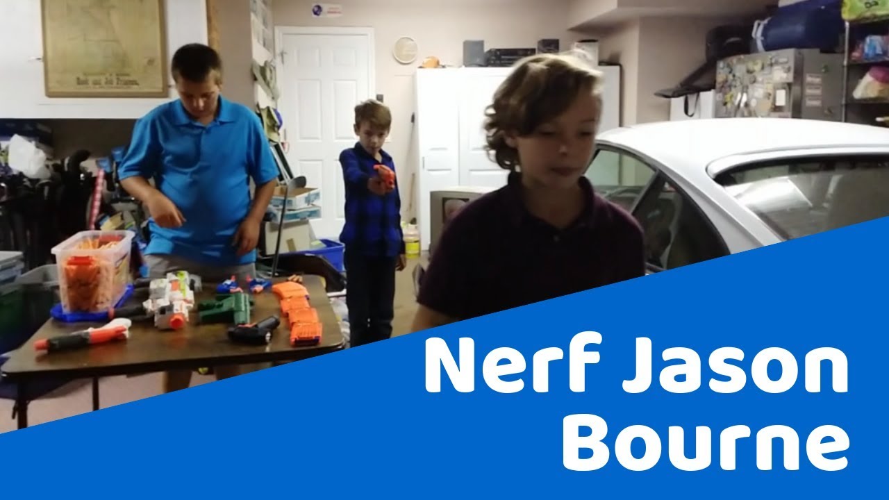 Nerf Jason Bourne Trailer - YouTube