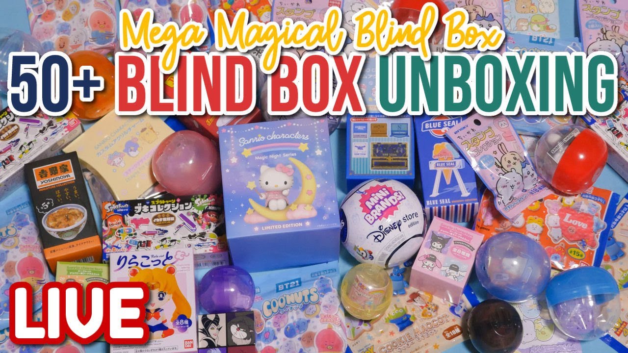 Mega Magical Blind Box | 24 Days of December | Day 24 | LIVESTREAM ...