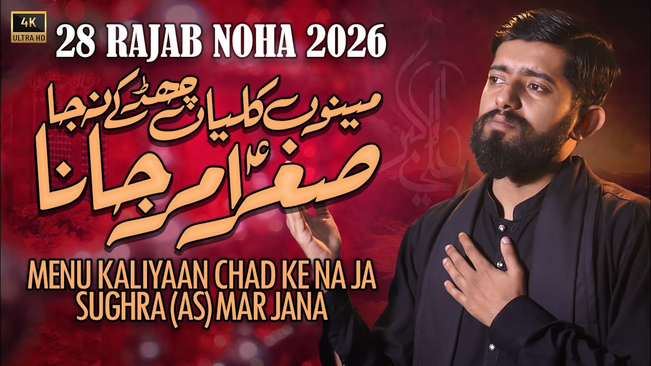 New 28 Rajab Noha 2026 Vichorra Bibi Sughra | Bibi Sughra Mar Jana | 28 ...