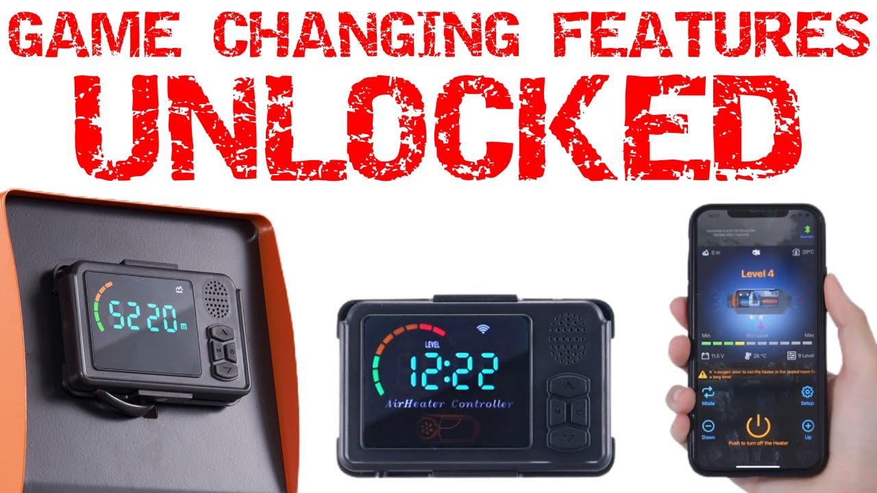 Bluetooth Diesel Heater Feature & Settings Discovered ! - YouTube