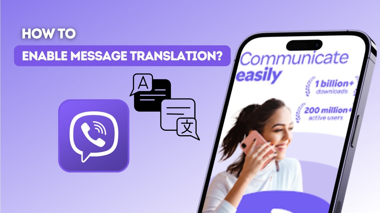 How to enable message translation on Viber? - YouTube