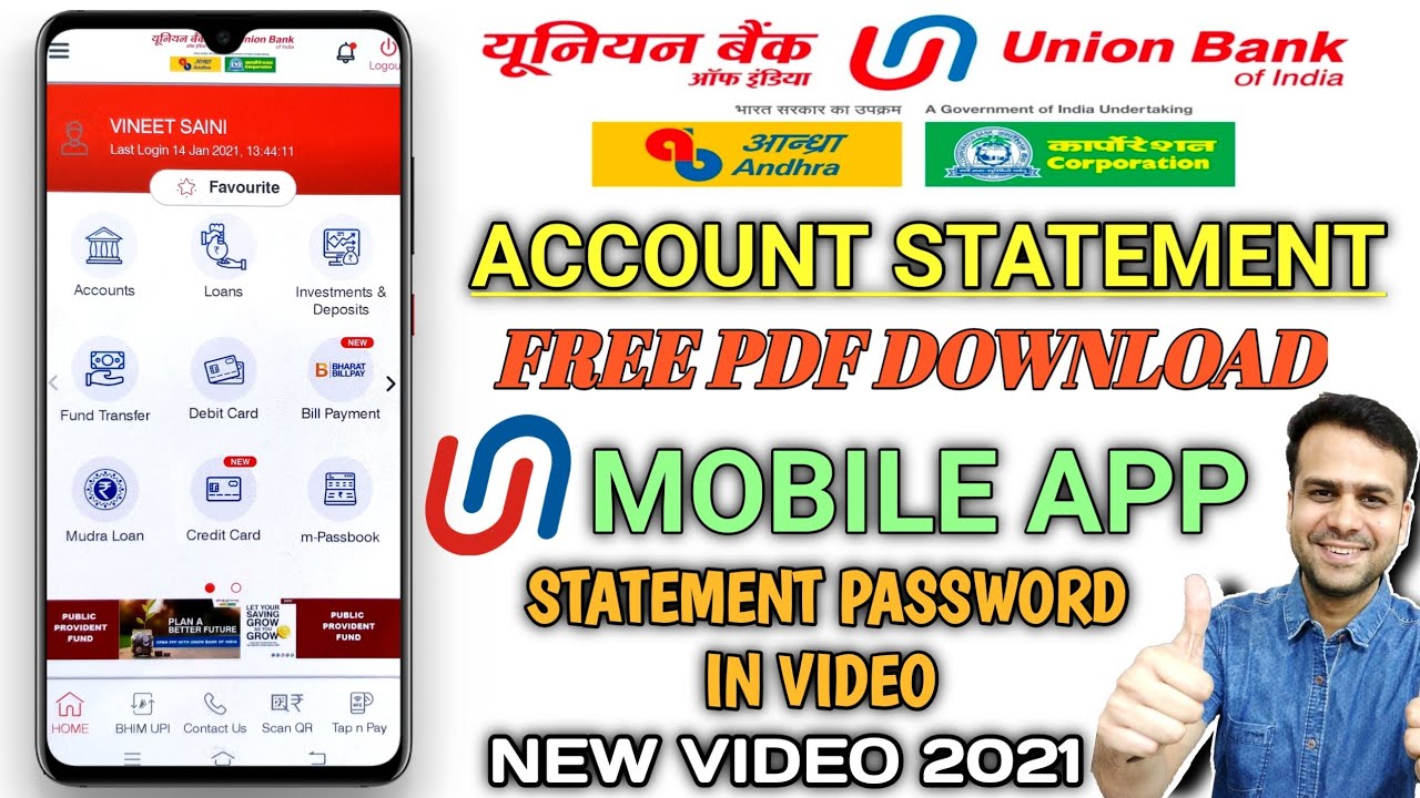 DOWNLOAD FREE STATEMENT FROM Union NXT APP AND KNOW THE PASSWORD OF ...