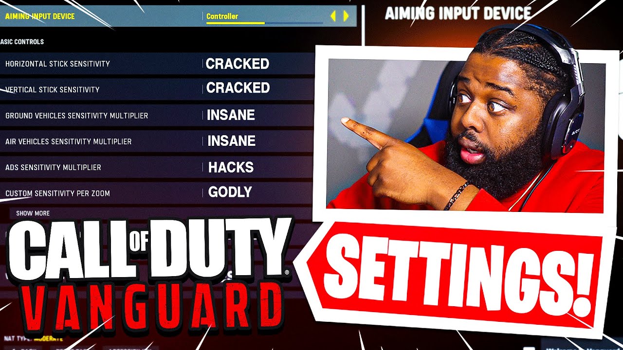 BEST SETTING TO USE ON VANGUARD! PC & PS5 SETTINGS! (COD Vanguard ...