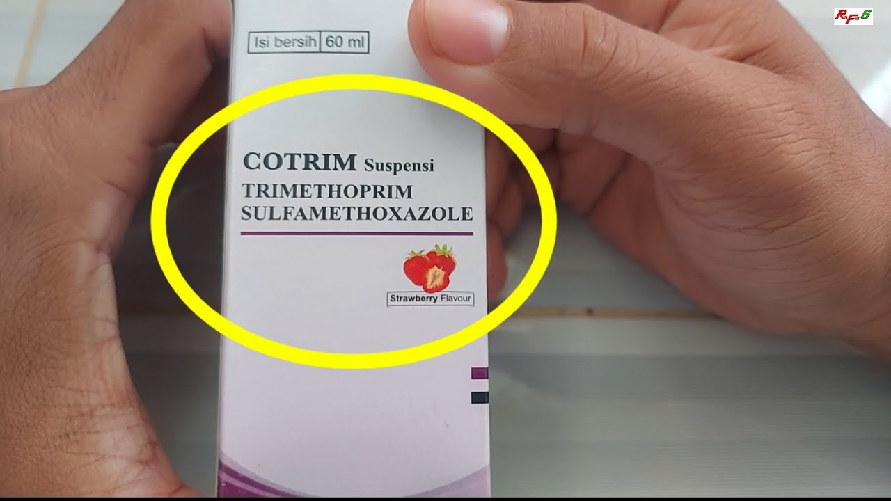 antibiotik COTRIM Suspensi untuk infeksi saluran kemih - YouTube