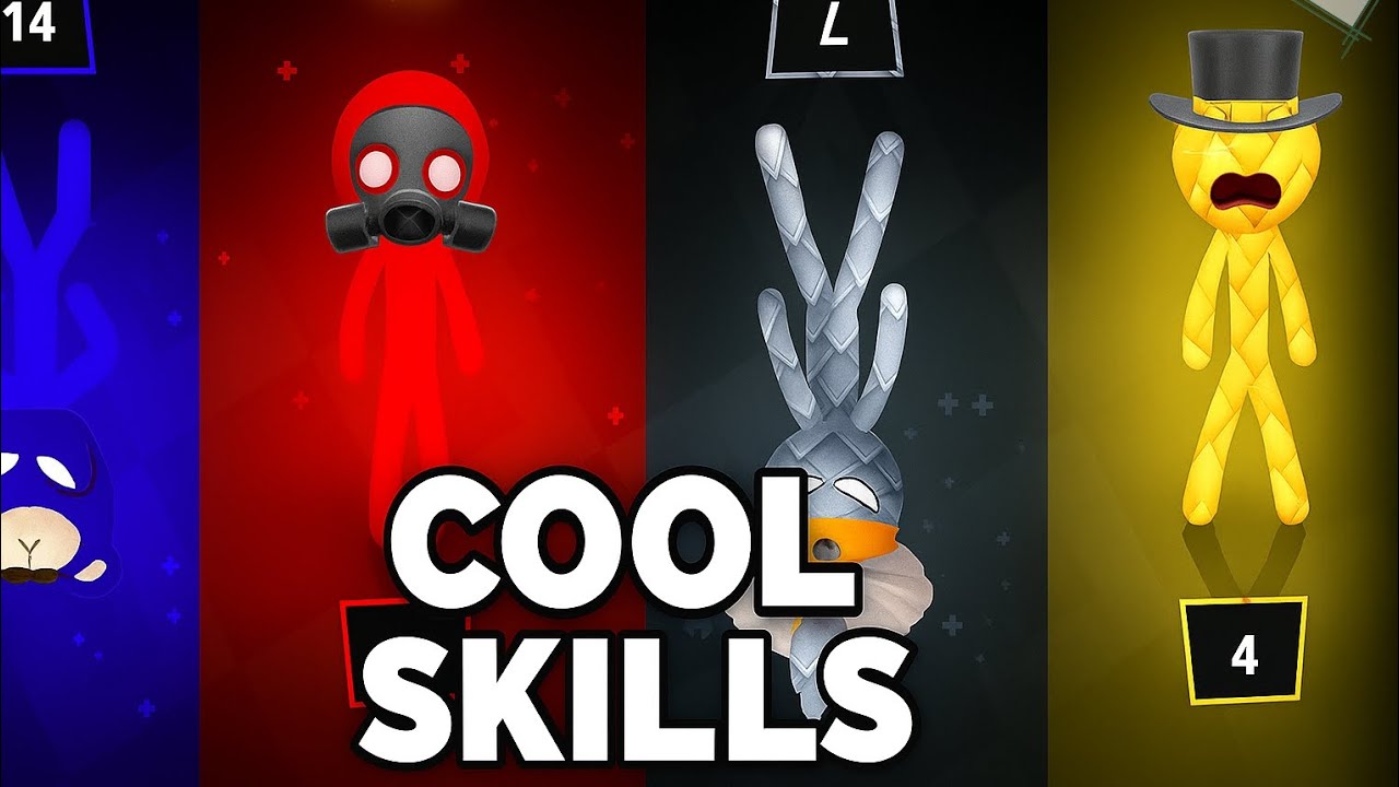 Cool Skills!! - Stickman Party 1234 players - YouTube