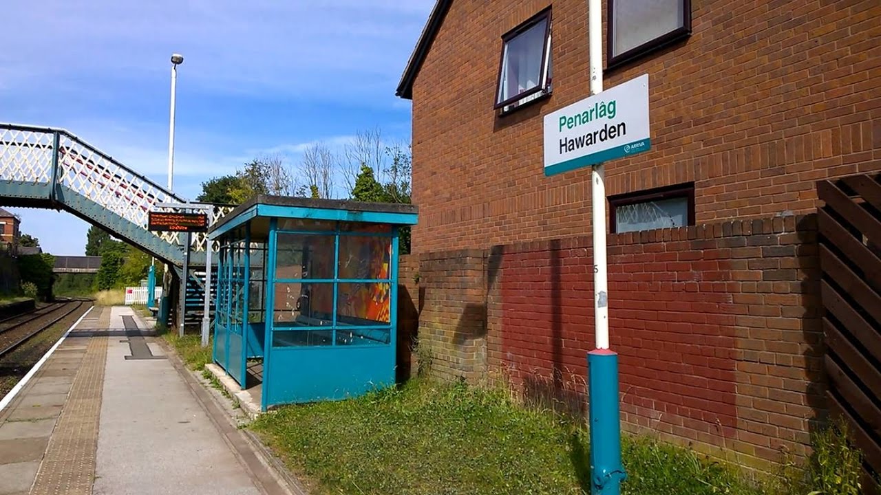 Hawarden Train Station - YouTube