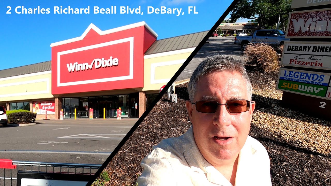Shopping at Winn-Dixie in DeBary Florida at DeBary Commons on Hwy 17-92 ...