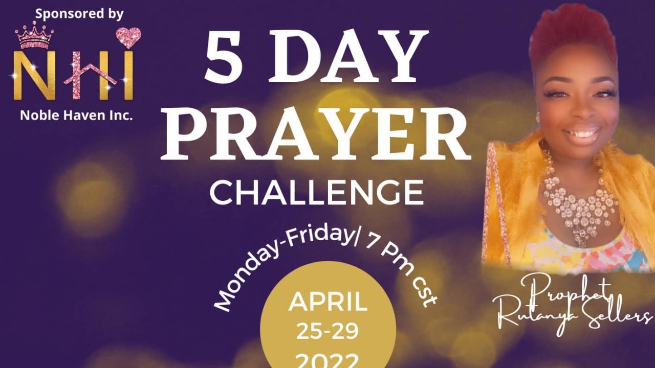 5 Day Prayer Challenge - YouTube