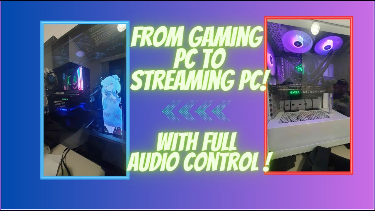 What if you could have full Audio control on a Dual PC setup using OBS to SLOBS!?! - YouTube