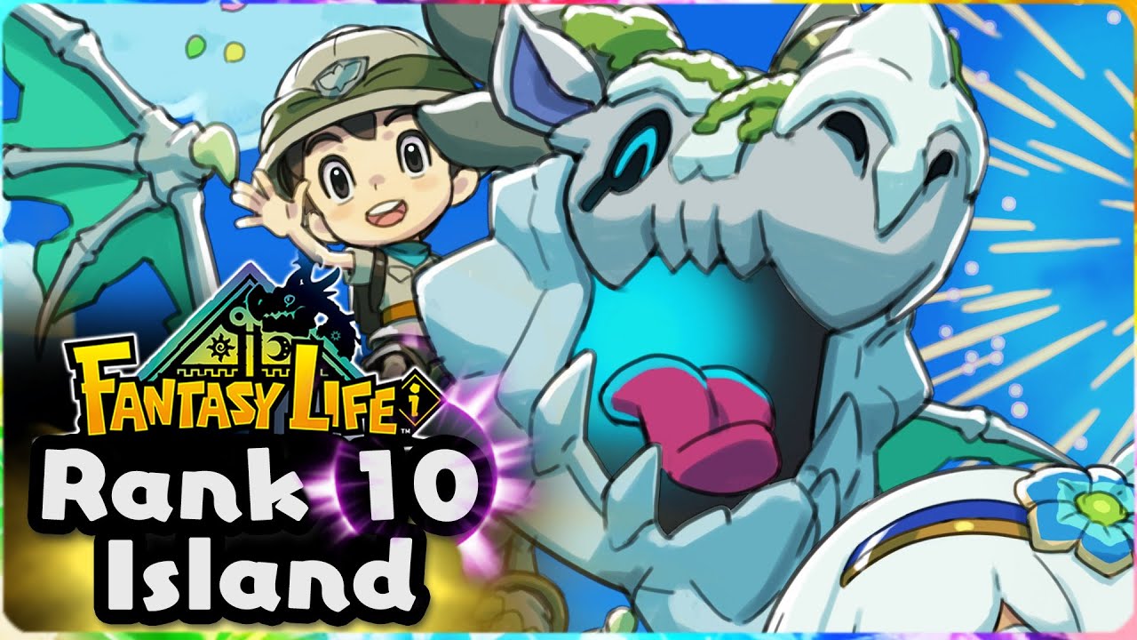 Rank 10 Island in Fantasy Life i after 200 Hours! NEW Cosmetic ...