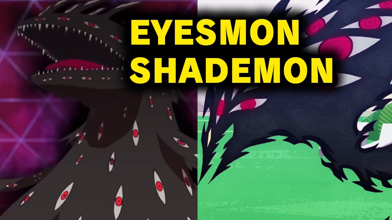 Eyesmon e Shademon - Conversando Digimon - YouTube
