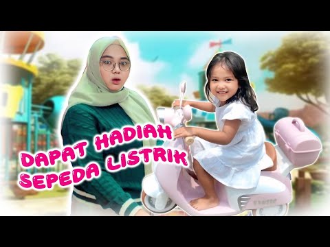 AYU DAPAT HADIAH SEPEDA LISTRIK - YouTube