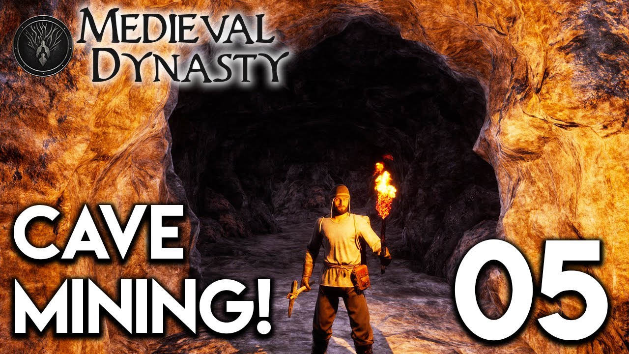 Medieval Dynasty Lets Play - Cave Mining! E5 - YouTube