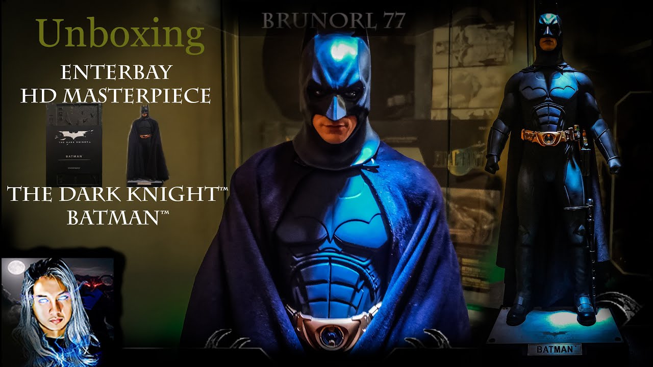 Batman™ The Dark Knight™ Enterbay HD Masterpiece 1/4 scale (18") Action ...