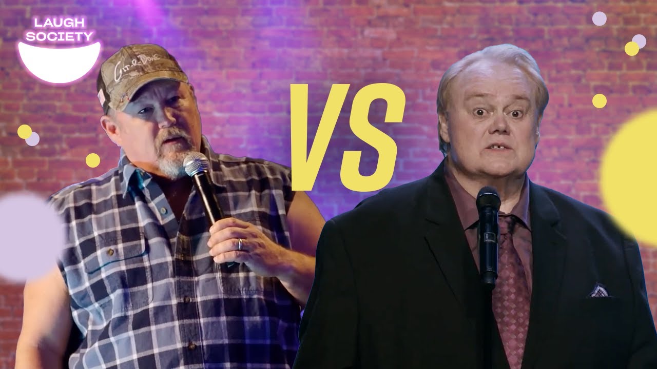 Epic Comedy Battle: Larry The Cable Guy Vs Louie Anderson (Part 2 ...