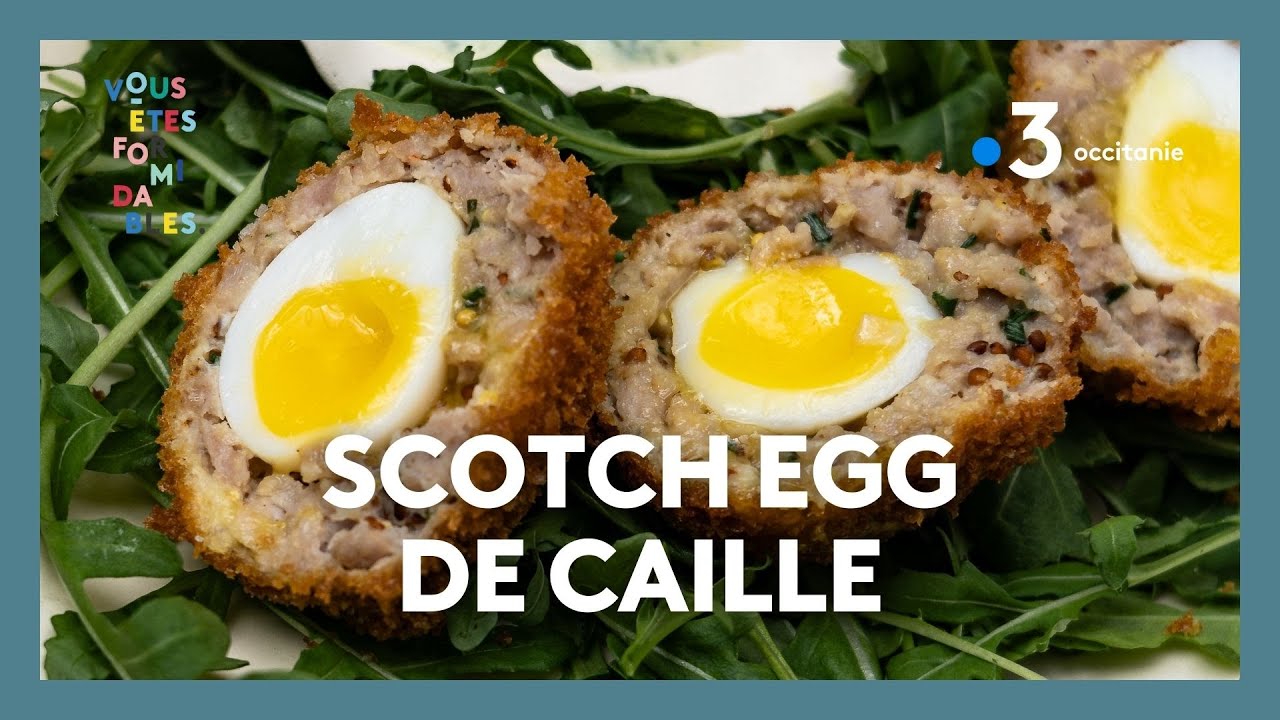 Recette qui en jette - Scotch egg de caille - YouTube