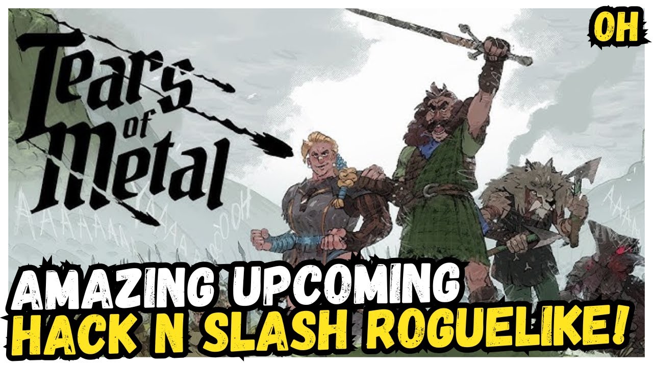 AMAZING Upcoming Hack N Slash Roguelike! Tears Of Metal! - YouTube