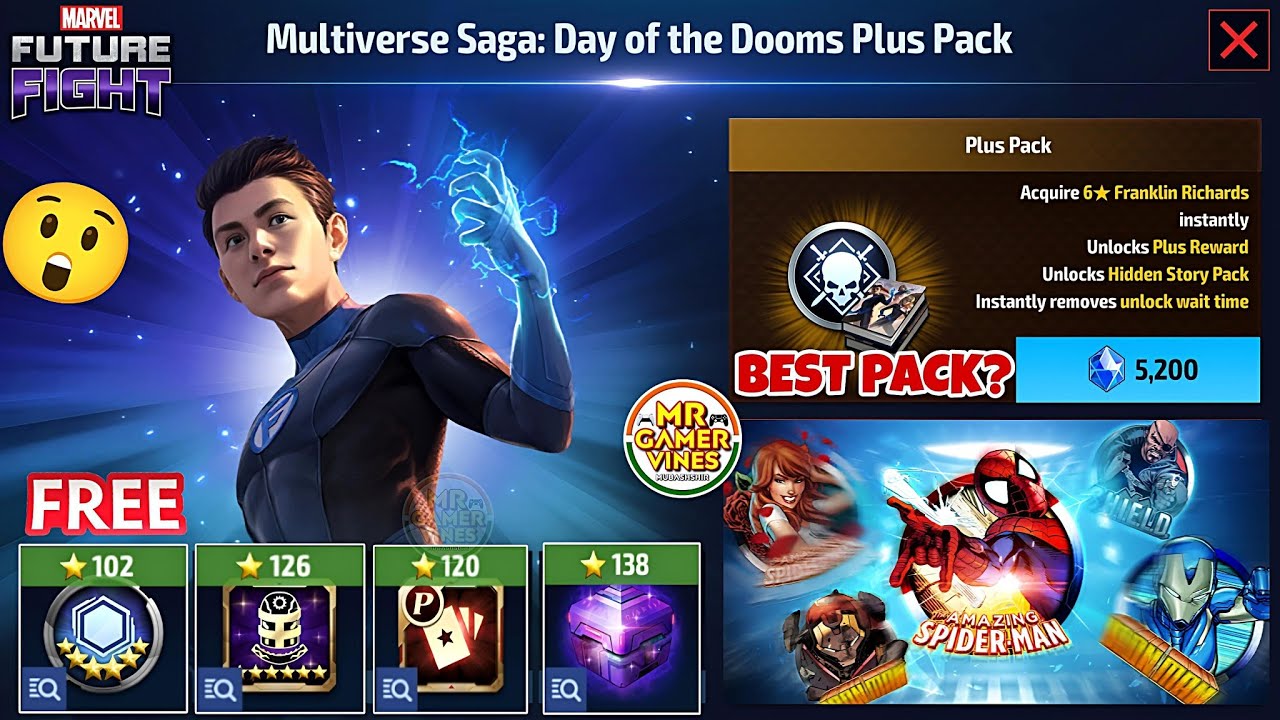 MULTIVERSE SAGA PLUS PACK BUY!! 2025 | Free Huge Rewards | Marvel Future Fight - YouTube