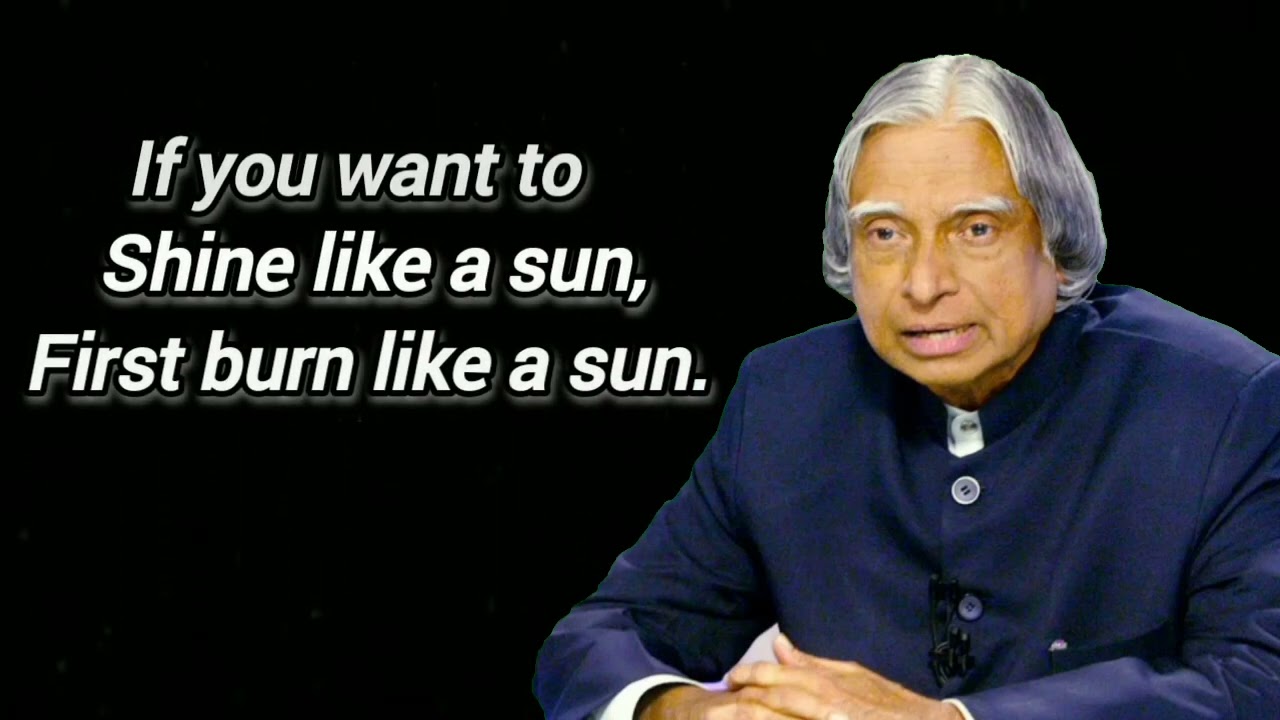 Dr.A.P.J. Abdul kalam status ⚡😈 | Abdul kalam motivational quotes | 🔥💯 ...