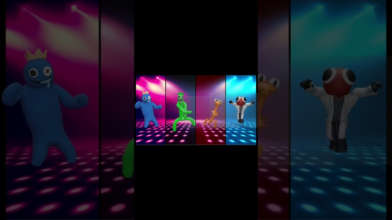 The Rainbow Friends Dance - YouTube