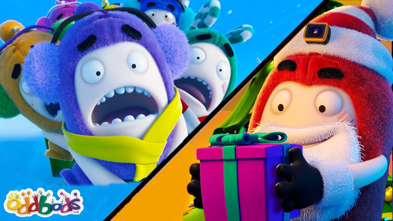 Santa Swap | Oddbods Christmas Special! | Funny Holiday Cartoon - YouTube