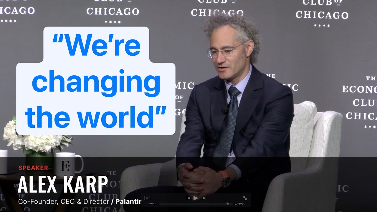 Alex Karp NEW Interview (Message to Shareholders) - YouTube