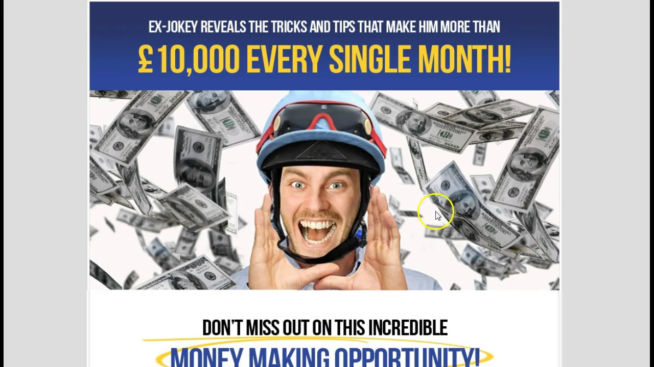 Horse Racing Computer Programs System tha Work - YouTube