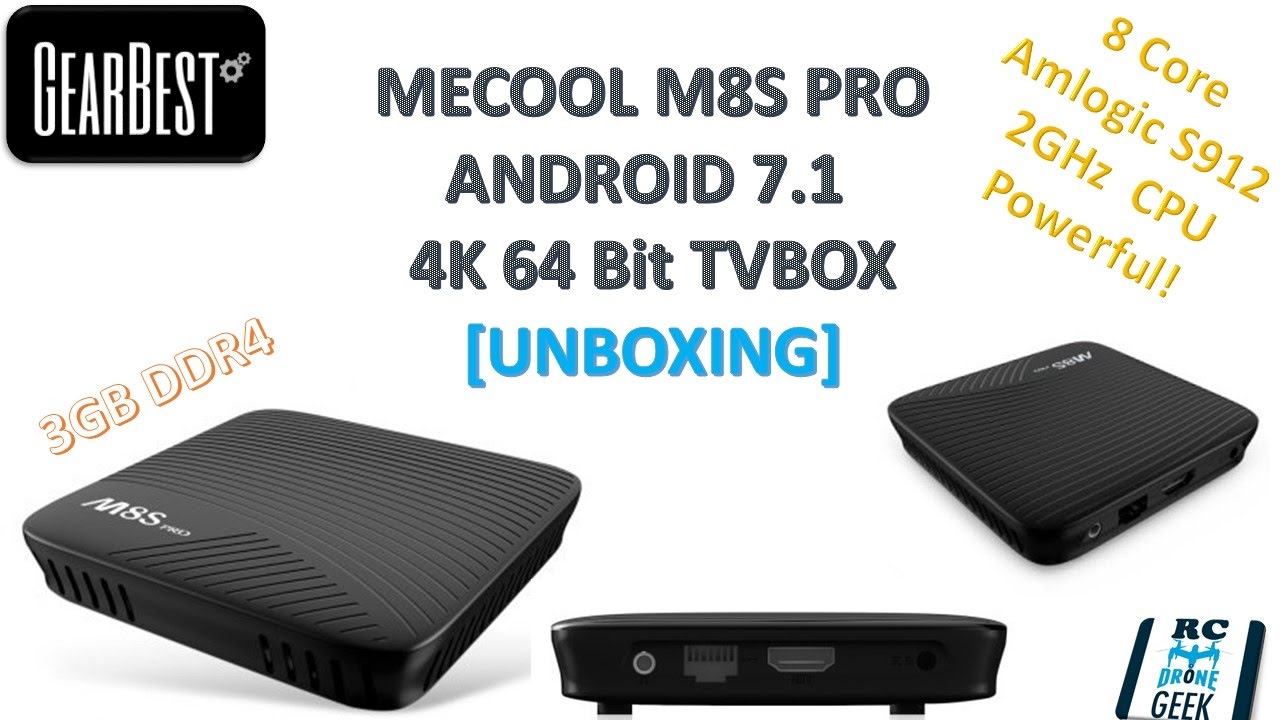[2017] MECOOL M8S PRO TV Box : 64Bit Android 7.1 OS {POWERFUL} 8 Core ...