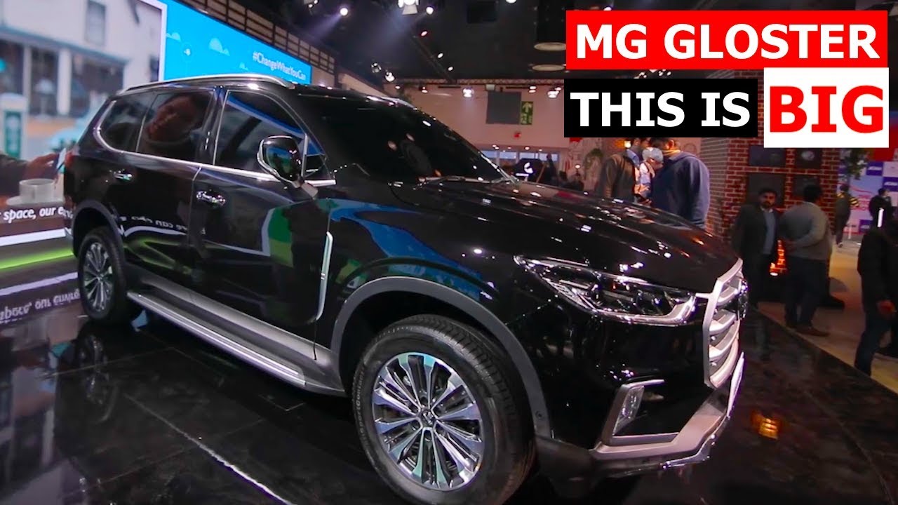 The Big Daddy of SUVs is here : see the MG Gloster - YouTube
