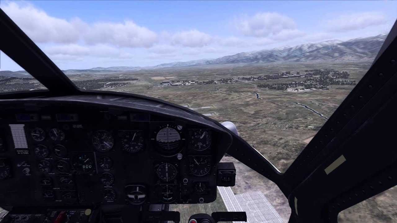 [DCS] Huey autorotation training - YouTube