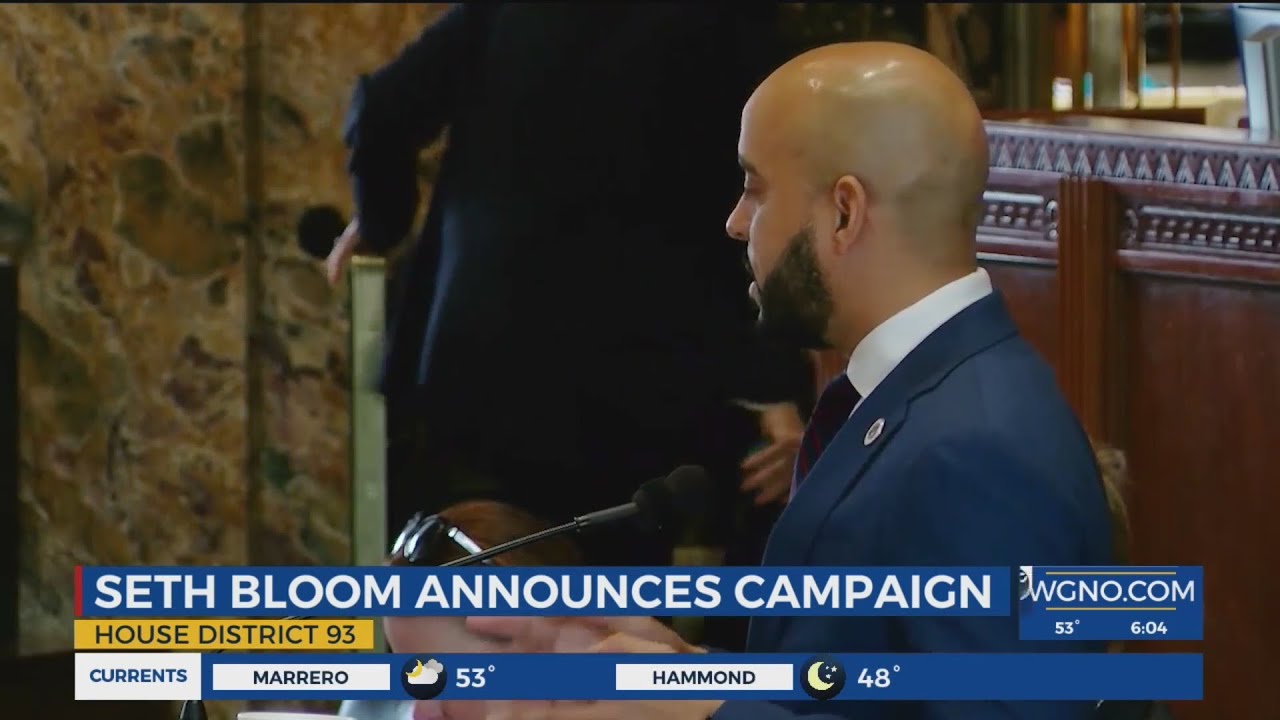 Seth Bloom, others announce campaign for House District 93 - YouTube