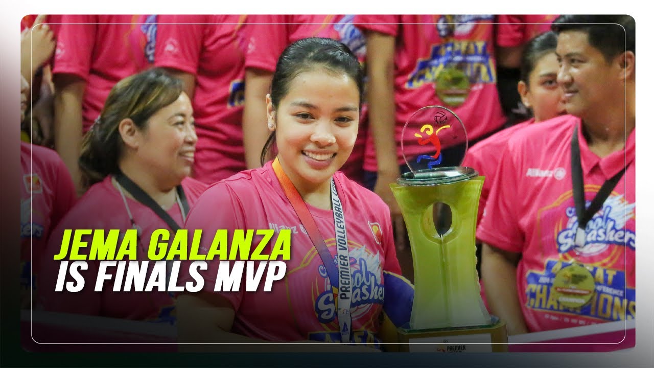 Jema Galanza is Finals MVP of 2024 All-Filipino | ABS-CBN News - YouTube