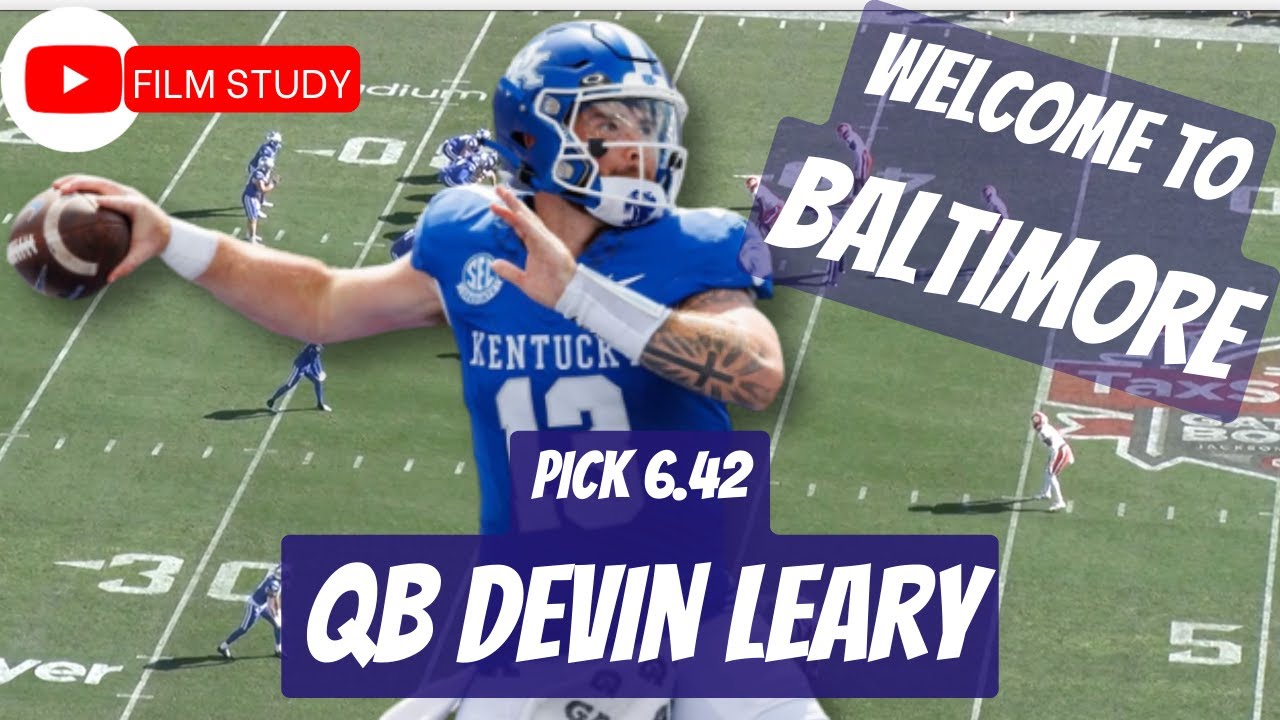 What does DEVIN LEARY bring to the BALTIMORE RAVENS? - YouTube